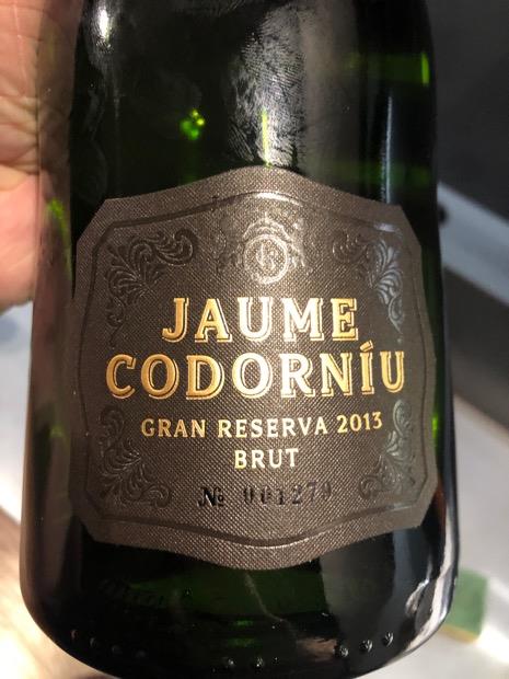 2014 Codorníu Cava Jaume Codorníu Gran Reserva Brut, Spain, Cava ...