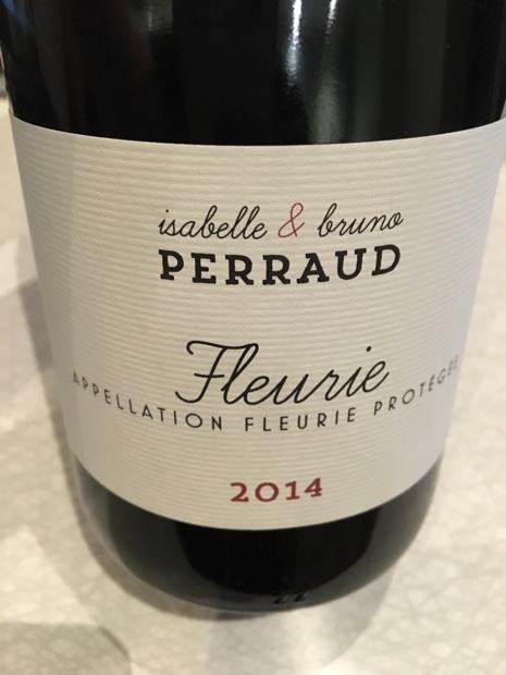 2014 Isabelle & Bruno Perraud Fleurie, France, Burgundy, Beaujolais ...