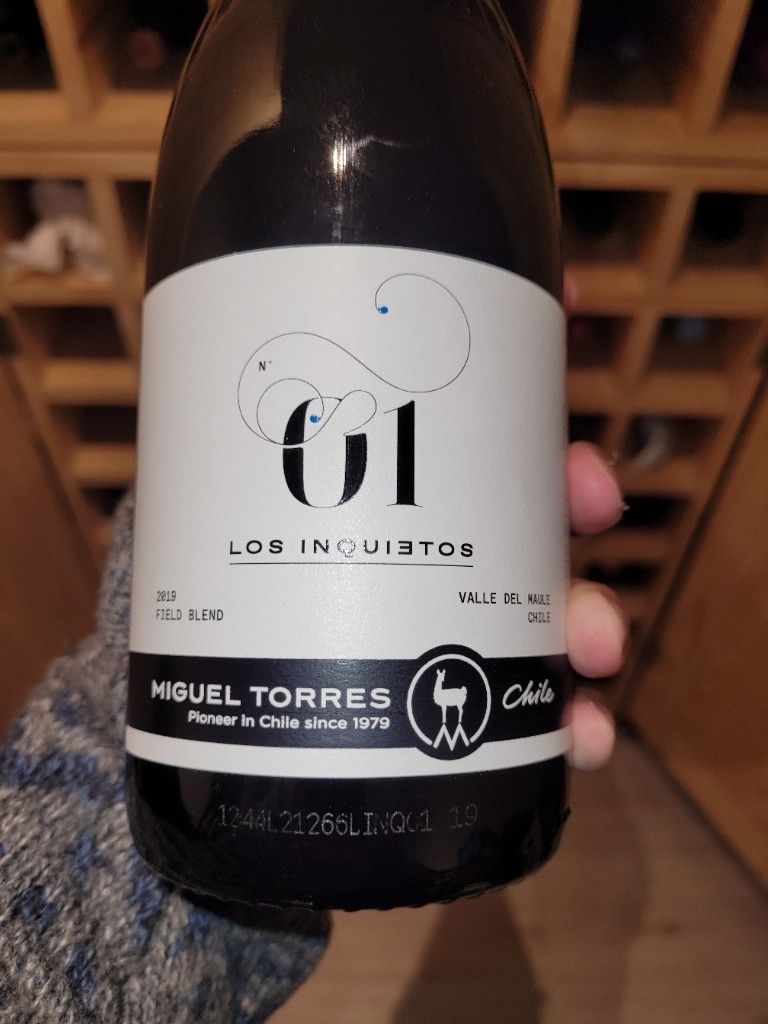 2019 Miguel Torres Los Inquietos 01, Chile, Maule Valley - CellarTracker