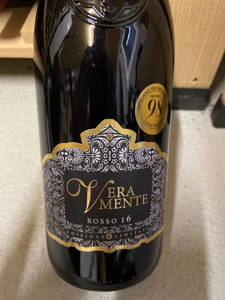 2016 Casa Vinicola Botter Veramente Rosso, Italy, Veneto, Piave ...