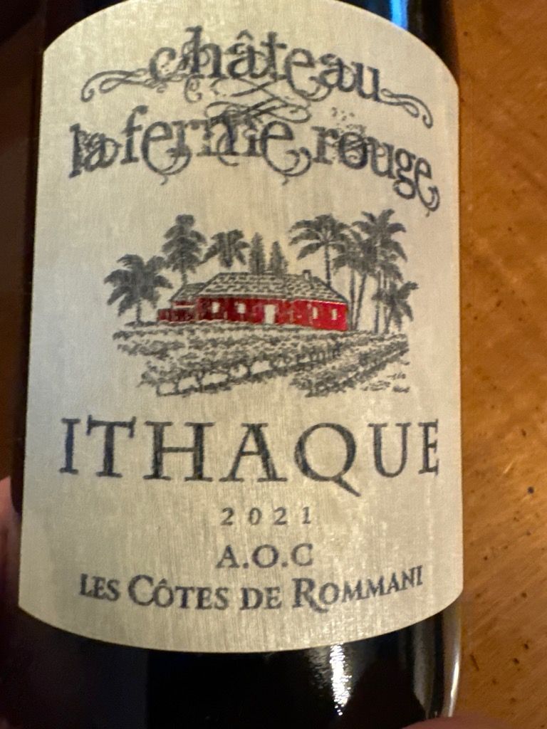 2019 La Ferme Rouge Ithaque, Morocco, Rabat/Casablanca - CellarTracker