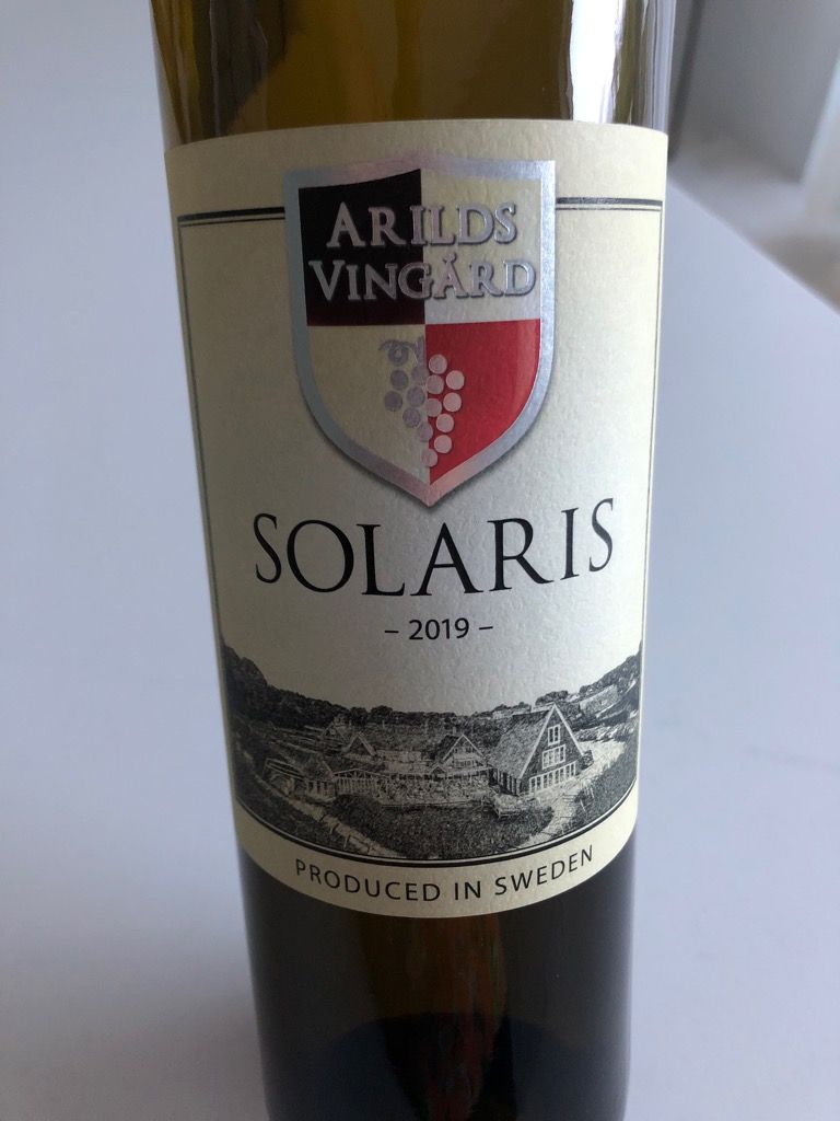 2019 Arilds vingård Solaris, Sweden, Skåne - CellarTracker