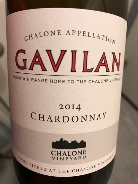 2016 Chalone Vineyard Chardonnay Gavilan, USA, California, Central ...