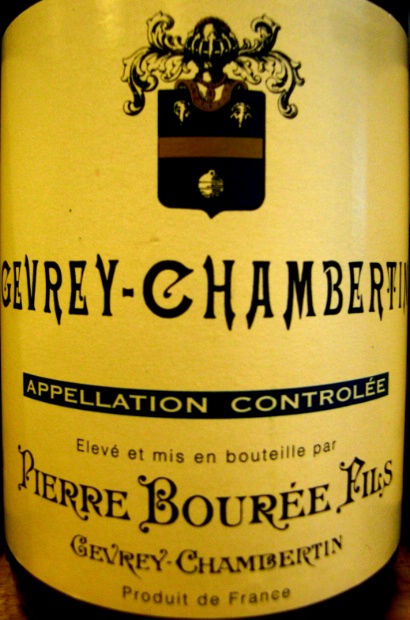 2001 Pierre Bourée Fils Gevrey-Chambertin, France, Burgundy, Côte de ...
