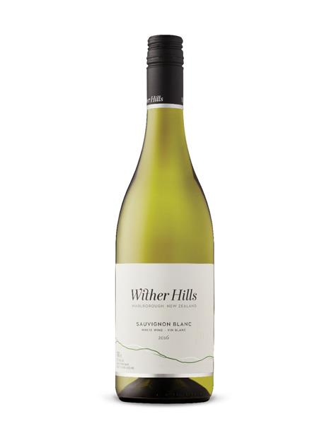 2016 Wither Hills Sauvignon Blanc, New Zealand, South Island ...