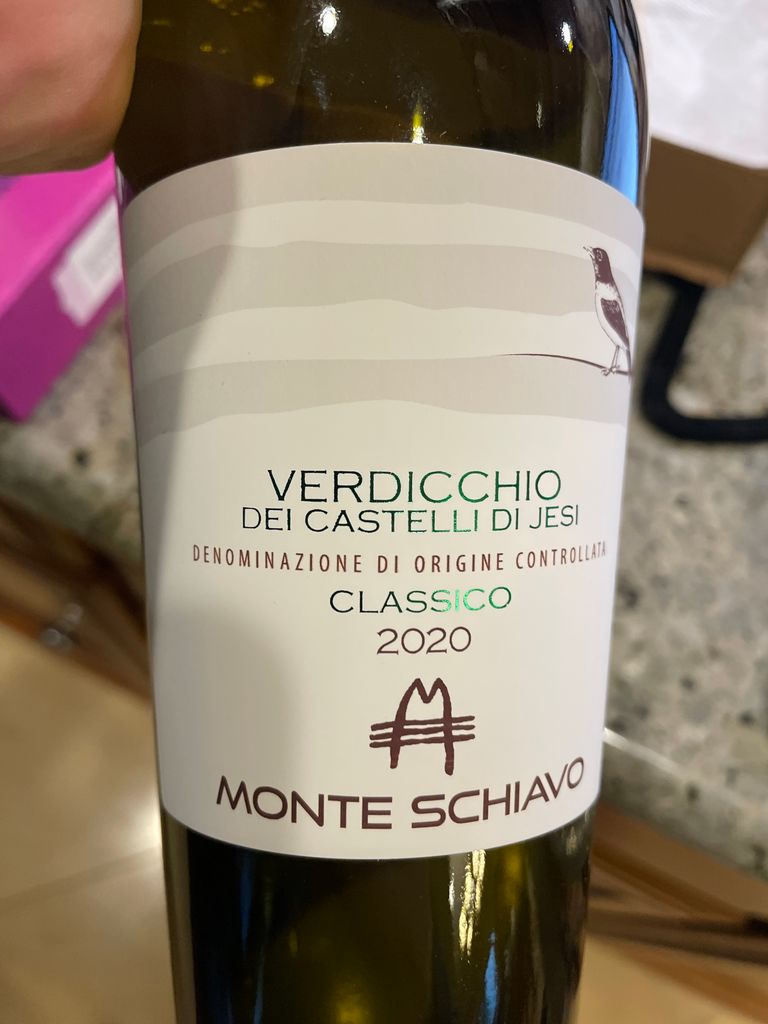 2021 Monte Schiavo Verdicchio dei Castelli di Jesi, Italy, Marche ...