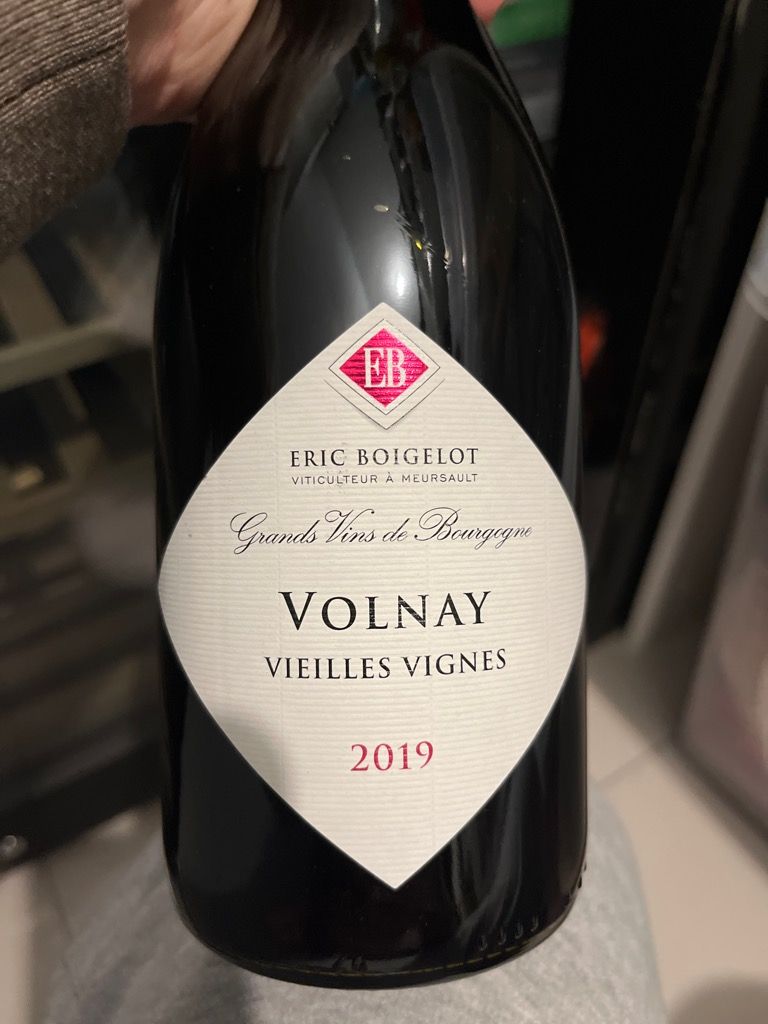 2020 Eric Boigelot Volnay Vieilles Vignes, France, Burgundy, Côte de ...