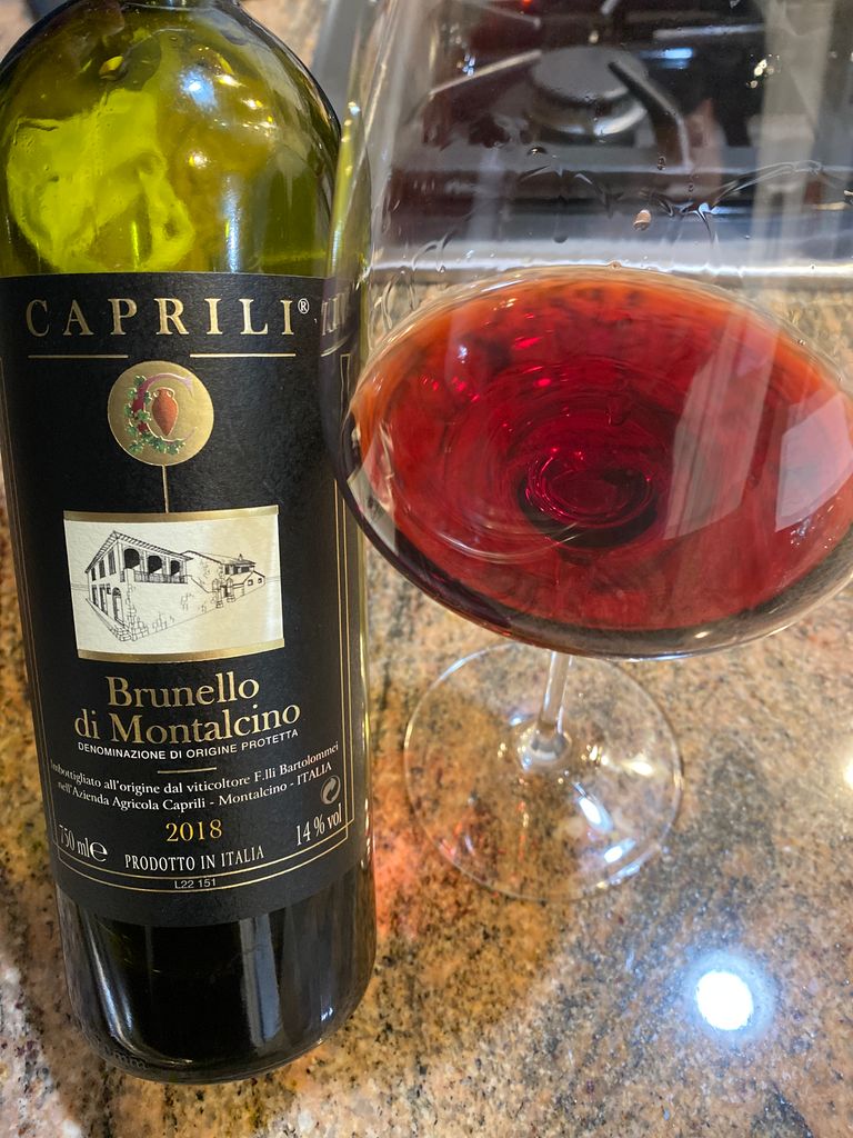 2018 Caprili Brunello di Montalcino, Italy, Tuscany, Montalcino ...