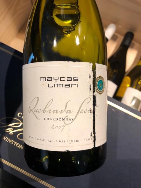 2017 Maycas Del Limari Chardonnay Quebrada Seca, Chile, Limarí Valley ...