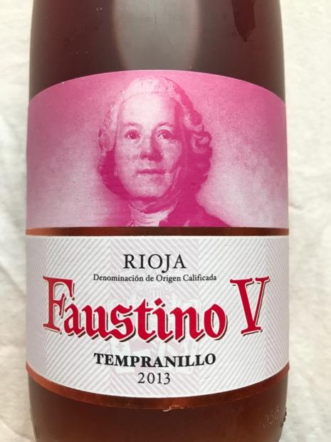 2013 Faustino Tempranillo Rioja Faustino V Rosado, Spain, La Rioja ...