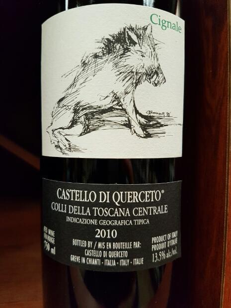 2010 Castello di Querceto / Querceto Cignale Colli della Toscana ...