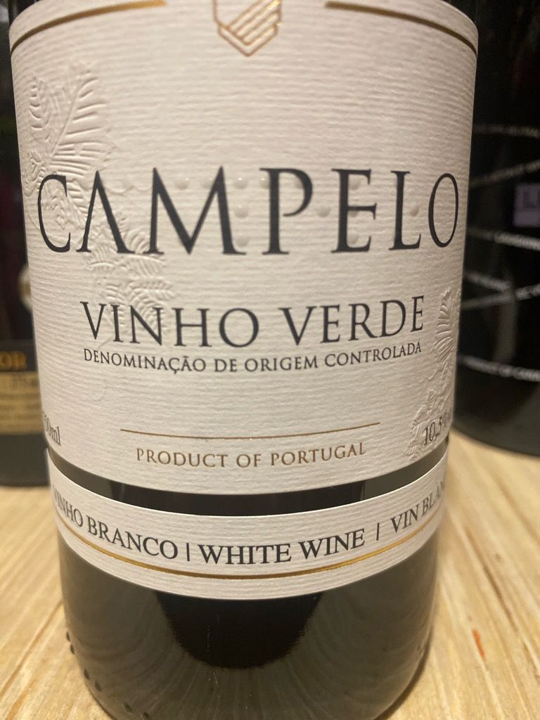 2022 Caves Campelo Vinho Verde Identidade, Portugal, Minho, Vinho Verde ...