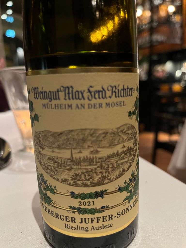 2022 Weingut Max Ferd. Richter Brauneberger Juffer-Sonnenuhr Riesling ...