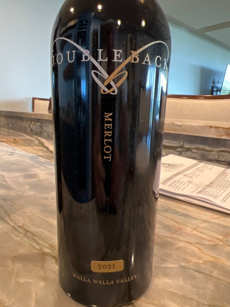 2021 Doubleback Merlot, USA, Washington, Columbia Valley, Walla Walla ...