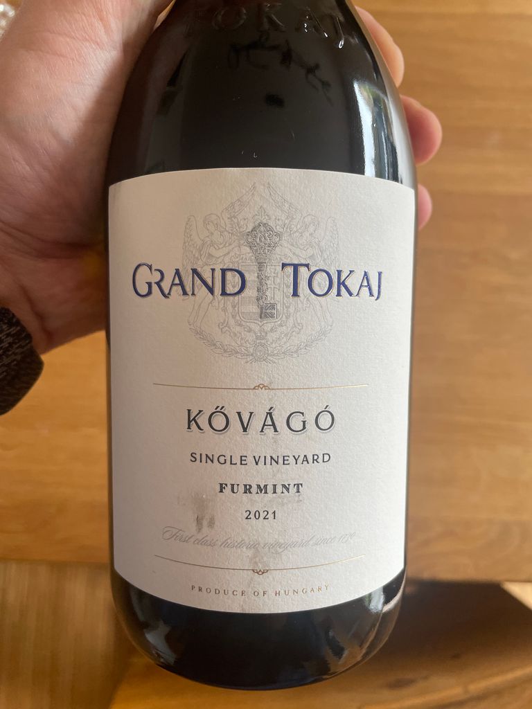 2021 Grand Tokaj Furmint Single Vineyard Kővágó, Hungary, Tokaji ...