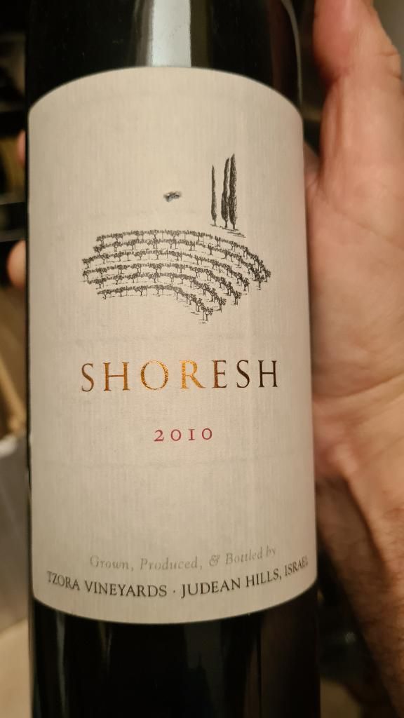 2010 Tzora Vineyards Shoresh, Israel, Judean Hills - CellarTracker