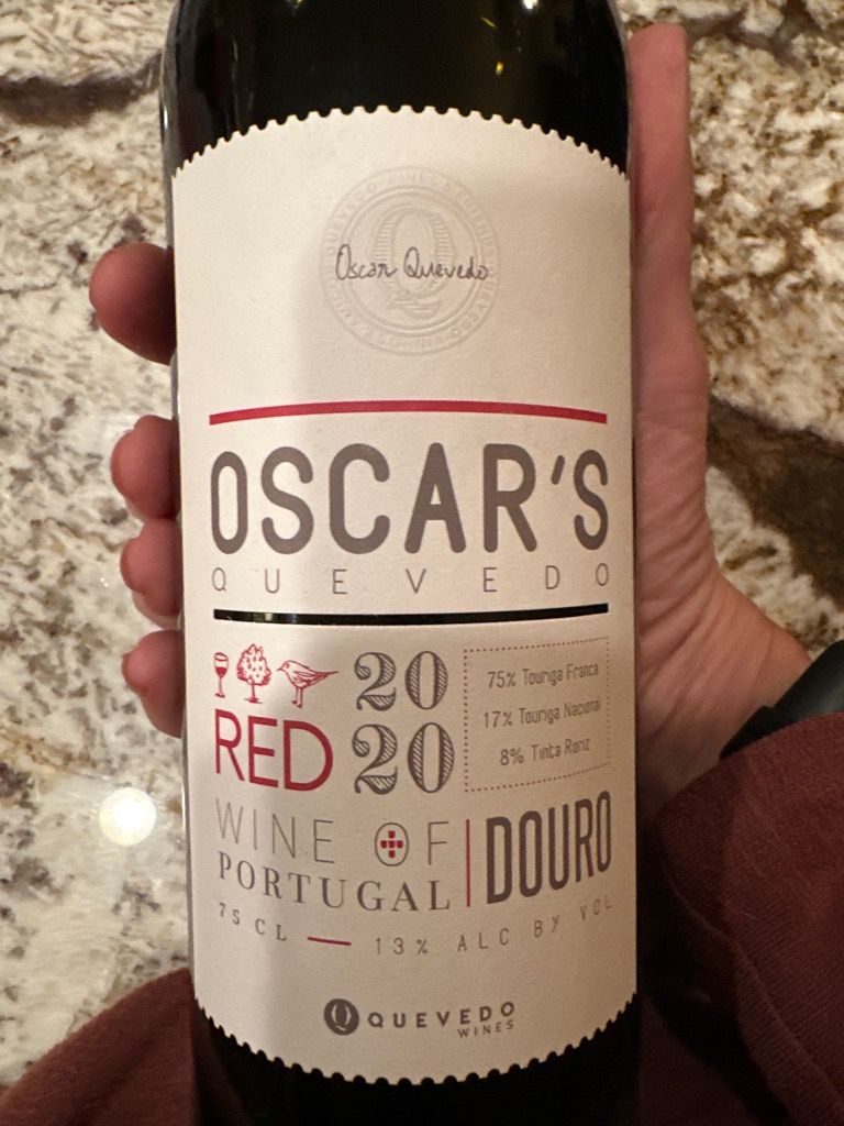 2021 Vinhos Oscar Quevedo Douro Oscar's, Portugal, Douro - CellarTracker
