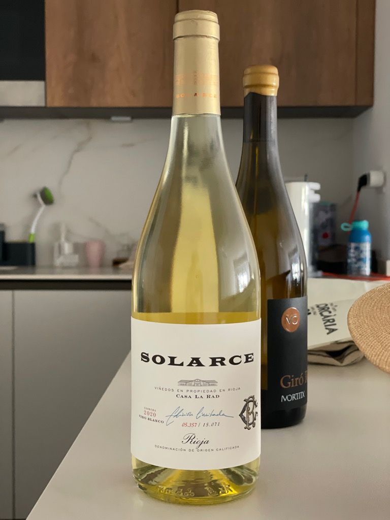 2019 Bodegas Casa La Rad Rioja Blanco Solarce, Spain, La Rioja, Rioja ...