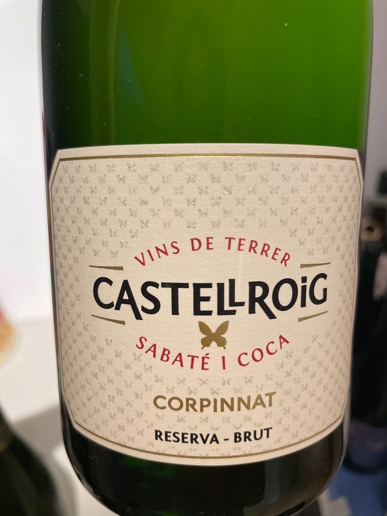 2021 CastellRoig Corpinnat Sabaté I Coca Reserva Brut, Spain, Catalunya ...
