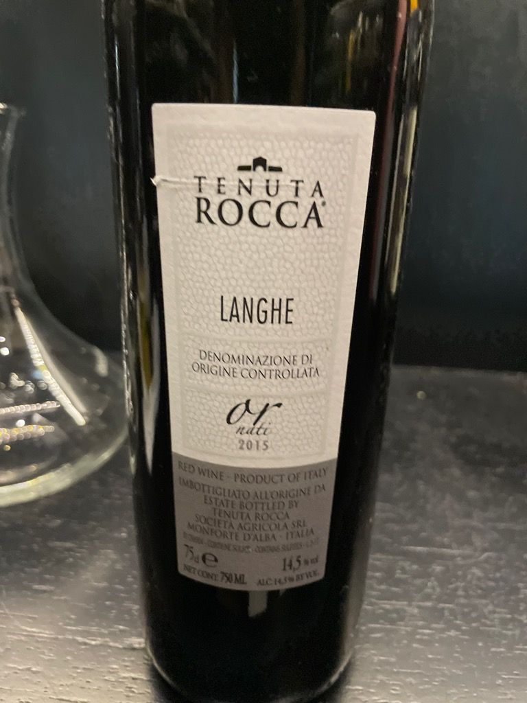 2021 Tenuta Rocca Langhe, Italy, Piedmont, Langhe, Langhe DOC ...