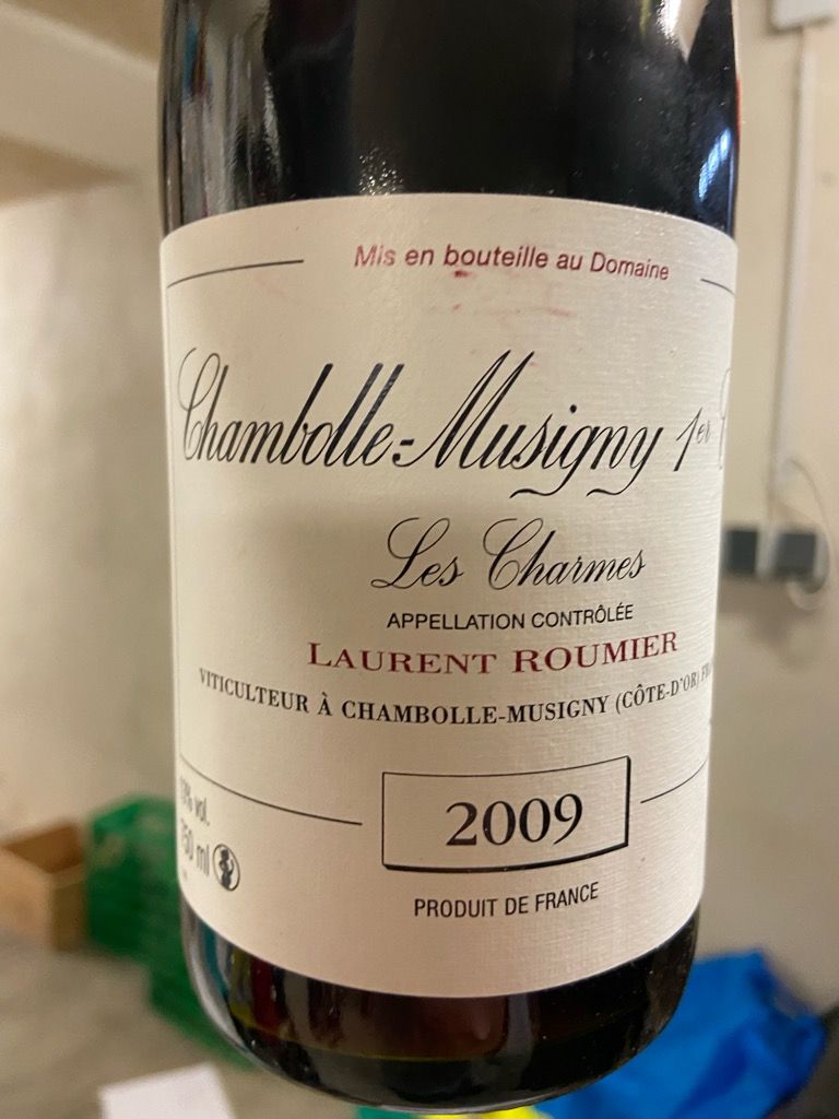 2010 Domaine Laurent Roumier Chambolle-Musigny 1er Cru Les Charmes ...