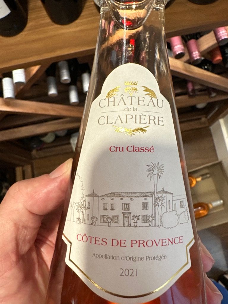 2021 Château de la Clapière Côtes de Provence Cru Classé Rosé, France ...
