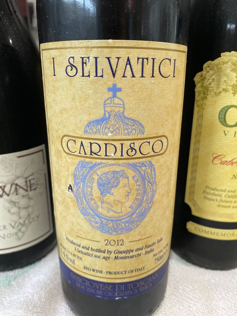 2012 I Selvatici Cardisco Toscana IGT, Italy, Tuscany, Toscana IGT ...