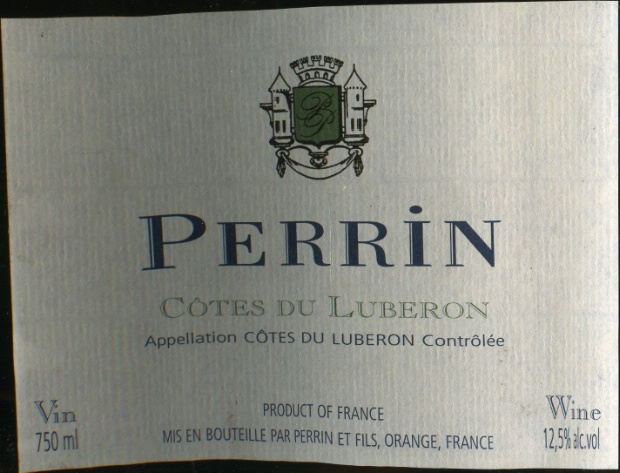 2004 Famille Perrin / Perrin & Fils Luberon Blanc, France, Rhône ...