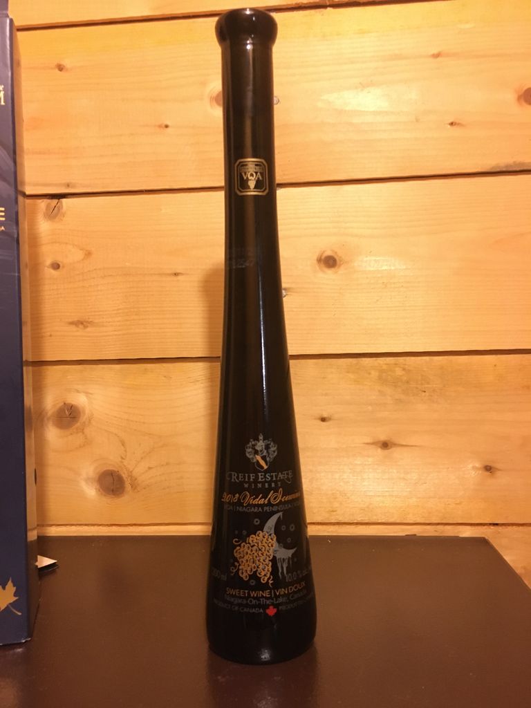 2018 Reif Estate Vidal Icewine, Canada, Ontario, Niagara Peninsula ...