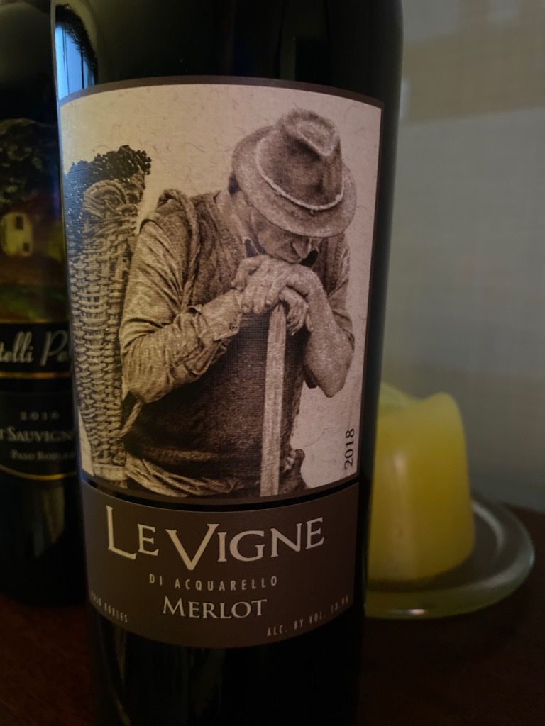 2019 Le Vigne Merlot Le Vigne di Acquarello, USA, California, Central ...