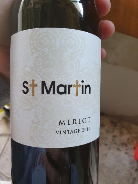 2014 St Martin Merlot, Australia, South Australia - CellarTracker