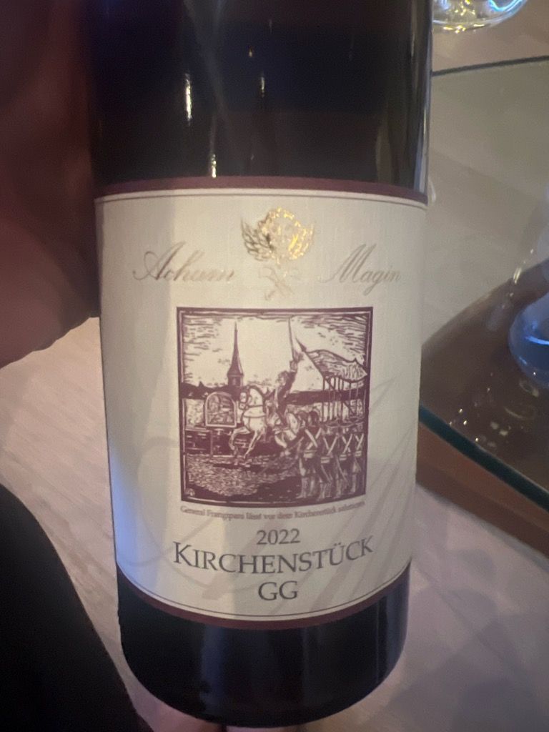 2023 Weingut Acham-Magin Forster Kirchenstück Riesling Großes Gewächs ...