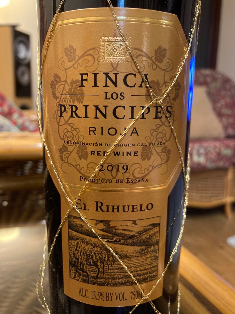 2019 Finca Los Principes Rioja, Spain, La Rioja, Rioja - CellarTracker