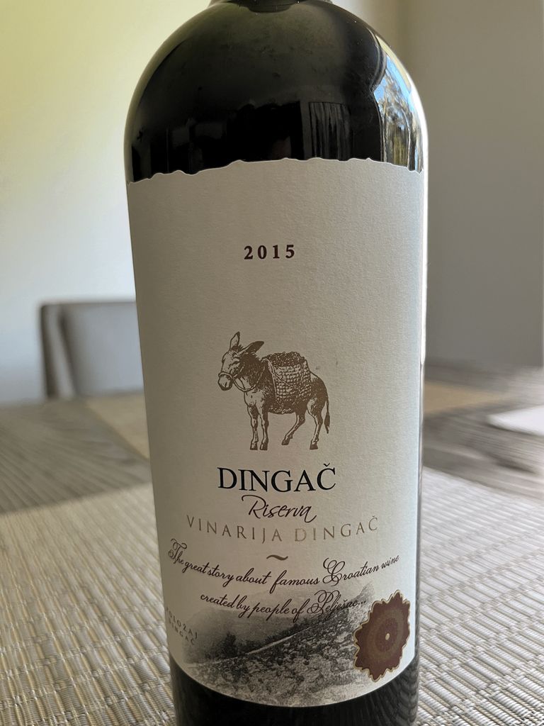 2017 Vinarija Dingač Riserva Dingač, Croatia, Dalmatia, Srednja i južna ...