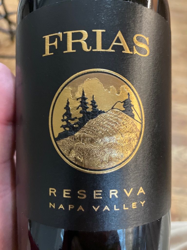 2015 Frias Family Vineyard Cabernet Sauvignon Reserva Spring Mountain ...