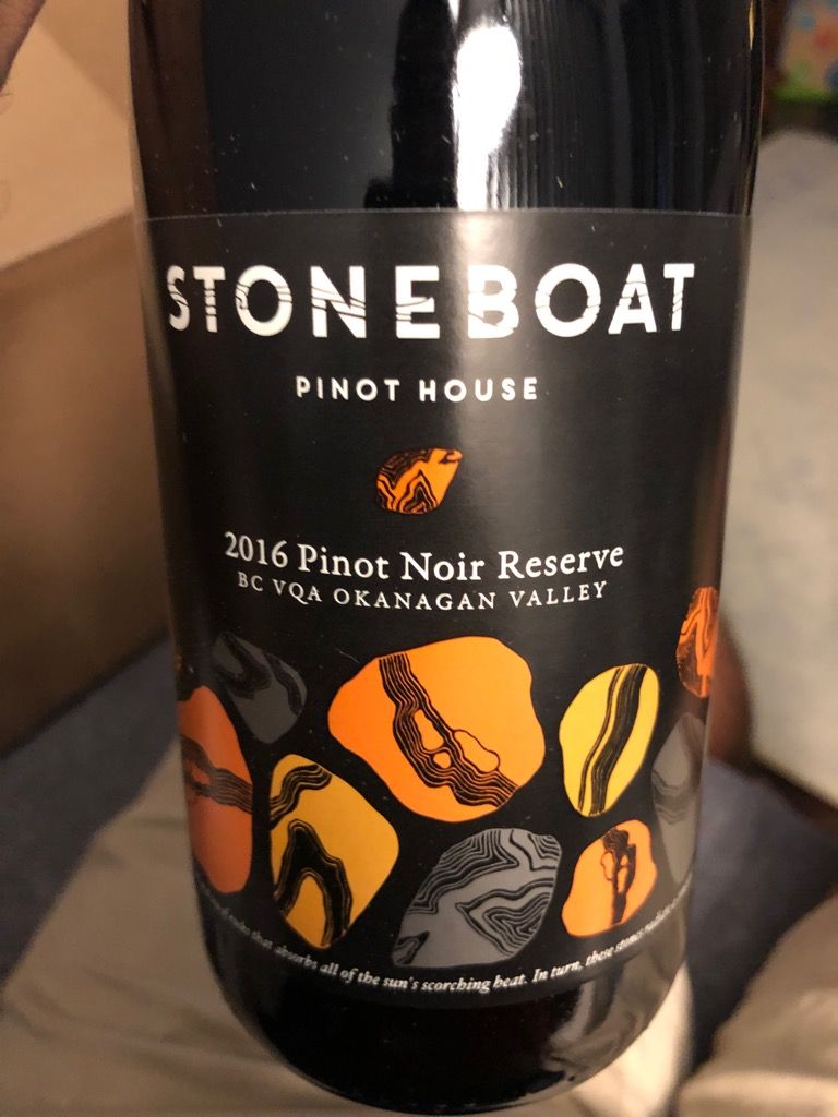2020 Stoneboat Vineyards Pinot Noir Reserve, Canada, British Columbia ...