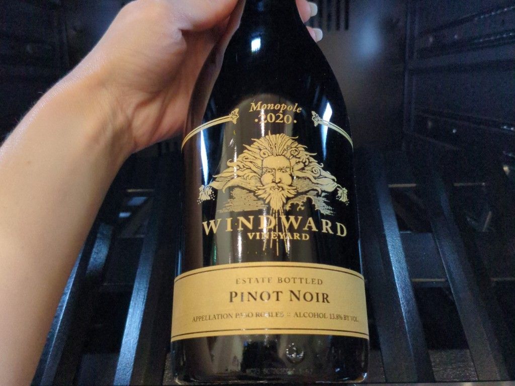 2021 Windward Vineyard Pinot Noir Monopole, USA, California, Central ...