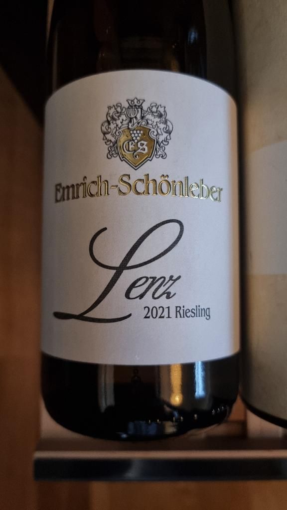 2021 Emrich-Schönleber Riesling Lenz, Germany, Nahe - CellarTracker