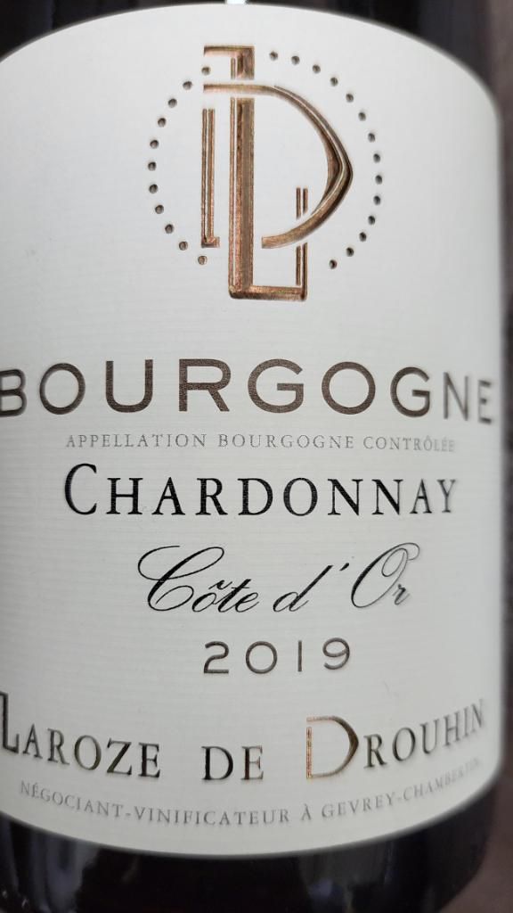 2021 Laroze de Drouhin Bourgogne Côte d'Or Blanc, France, Burgundy ...