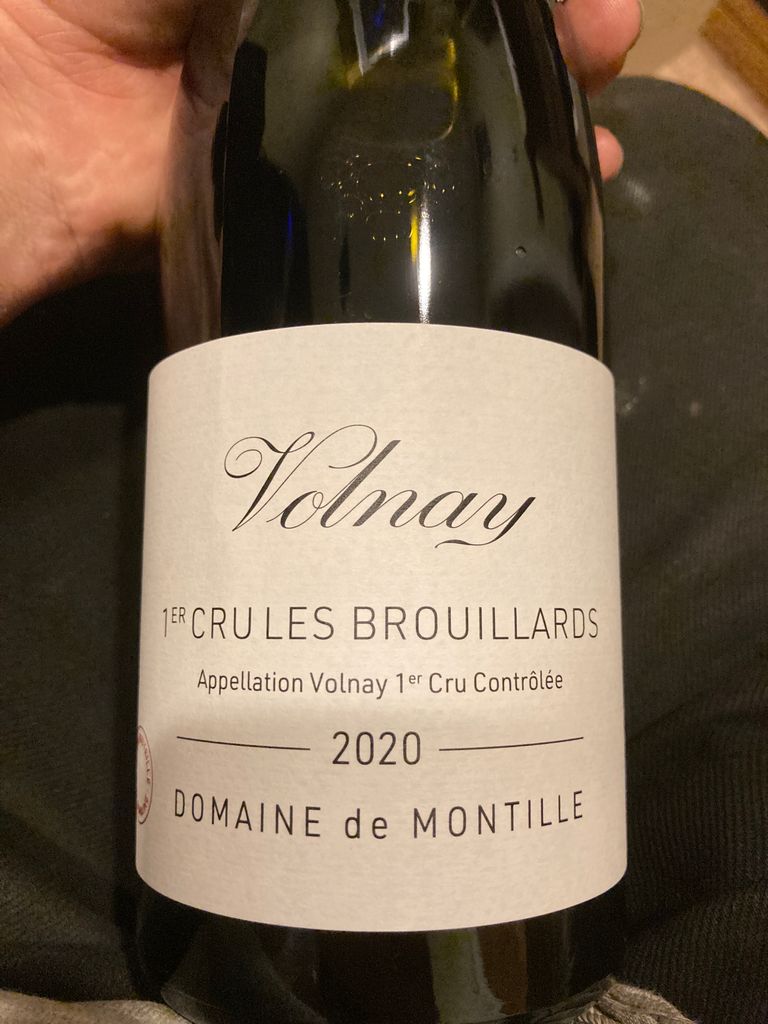 2022 Domaine de Montille Volnay 1er Cru Les Brouillards Kosher, France, Burgundy, Côte de Beaune ...