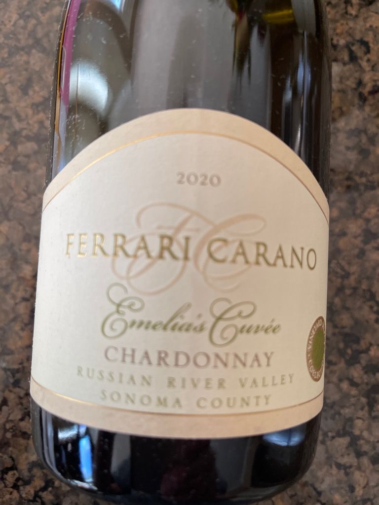 2020 Ferrari-Carano Chardonnay Emelia's Cuvée, USA, California, Sonoma ...