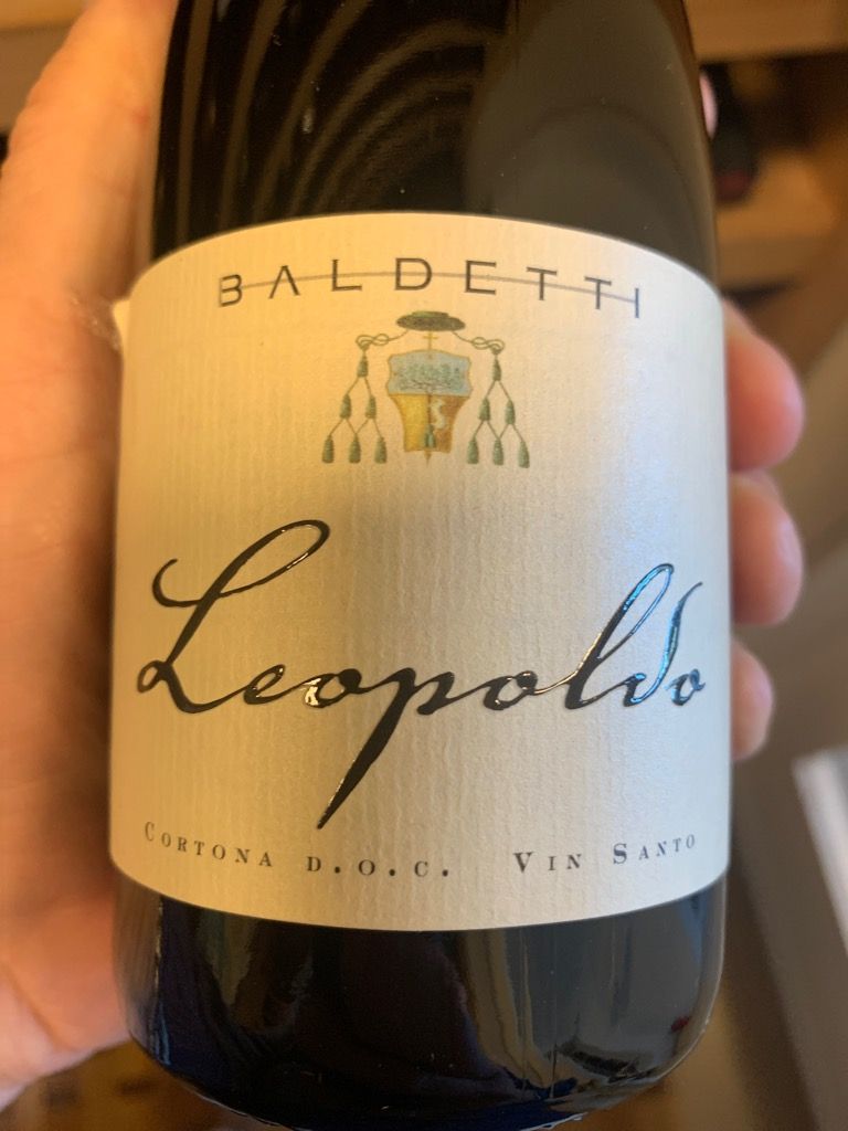 2017 Baldetti Cortona Vin Santo Leopoldo, Italy, Tuscany, Cortona ...