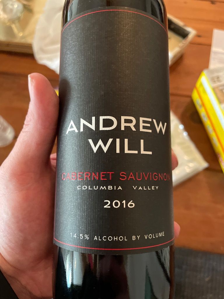 2018 Andrew Will Cabernet Sauvignon Washington, USA, Washington ...