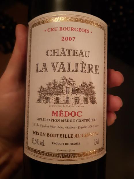 2007 Château la Valière, France, Bordeaux, Médoc - CellarTracker
