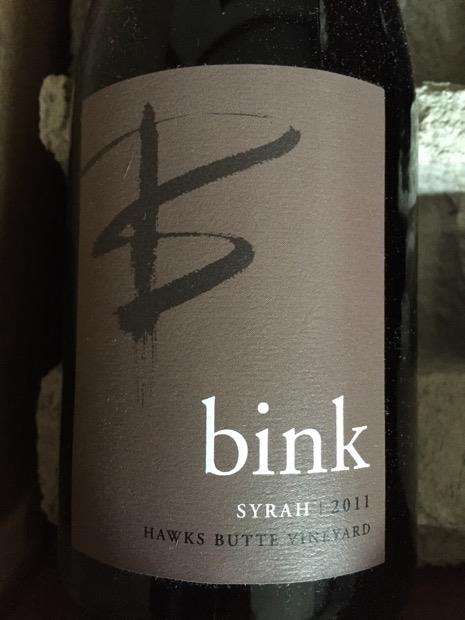 2011 Bink Wines Syrah Hawks Butte Vineyard, USA, California, North ...