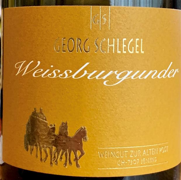 2021 George Schlegel Pinot Blanc, Switzerland, Eastern Switzerland ...