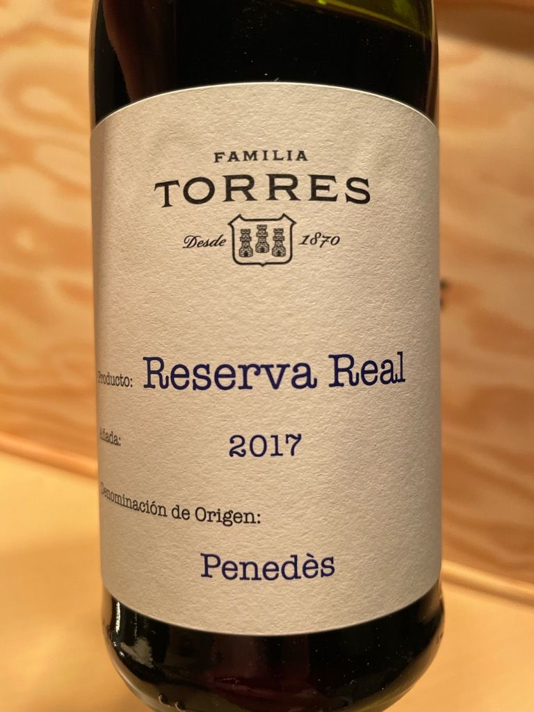 2017 Torres Penedès Reserva Real, Spain, Catalunya, Penedès - CellarTracker
