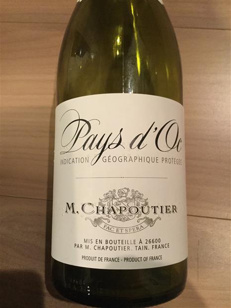 2019 M. Chapoutier Vin de Pays d'Oc, France, Languedoc Roussillon, Vin ...