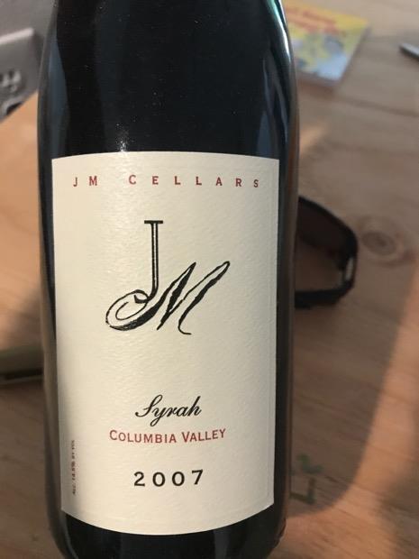 2007 JM Cellars Syrah, USA, Washington, Columbia Valley - CellarTracker