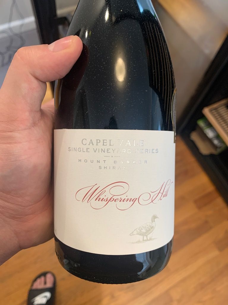 2018 Capel Vale Shiraz Whispering Hill, Australia, Western Australia ...